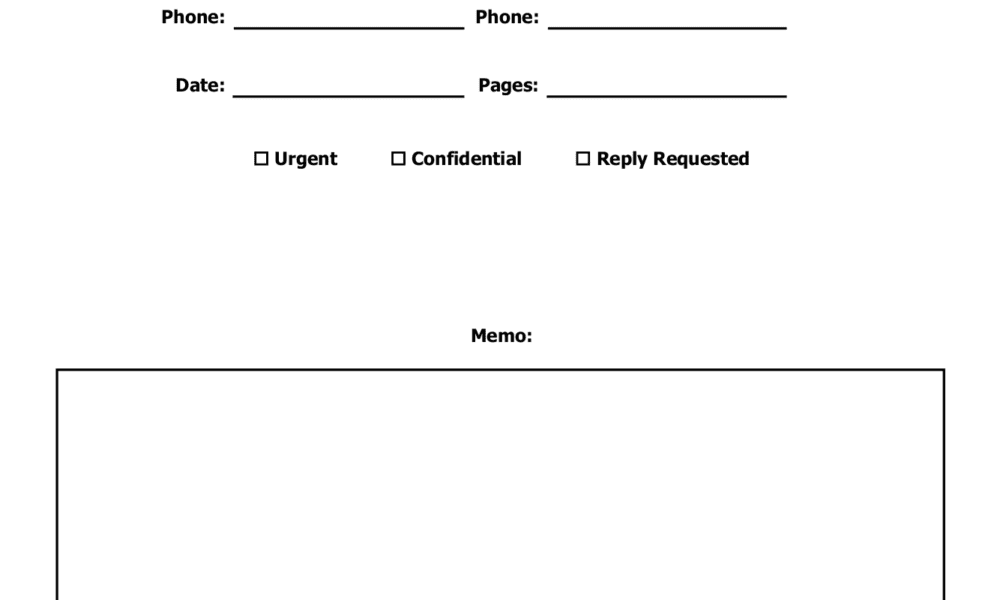 Why You Need a Free Fax Cover Sheet | MORE | Clancy FAQ
